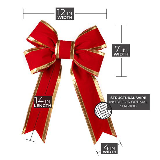 The Holiday Aisle® Trim Bow | Wayfair