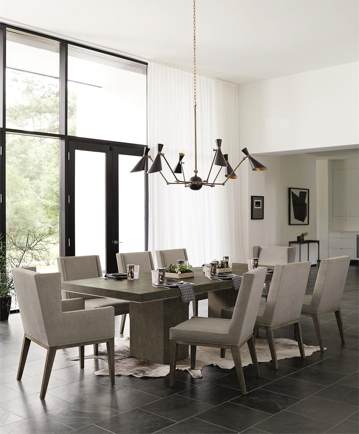 Bernhardt Linea Extendable Dining Set & Reviews | Wayfair