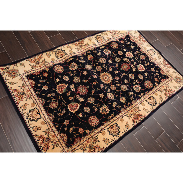 Canora Grey Joule Handmade Navy Rug | Wayfair