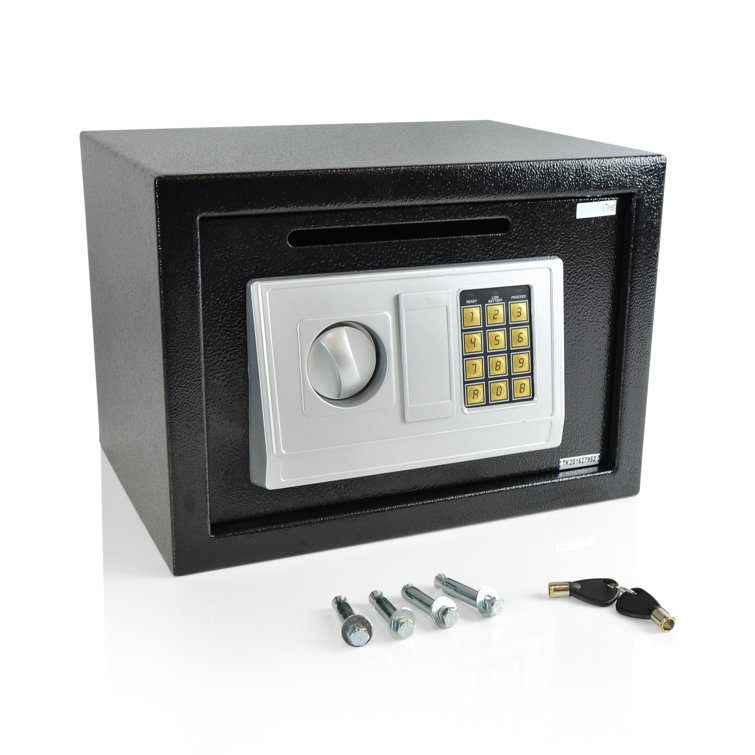 SereneLife Wall Safe with Electronic Lock | Wayfair