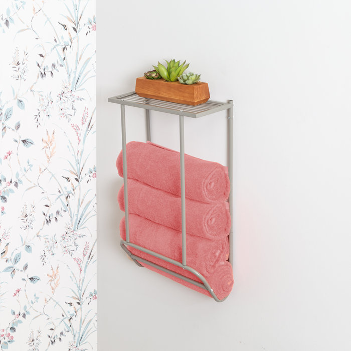 Honey Can Do Wall Mounted Towel Rack & Reviews | Wayfair