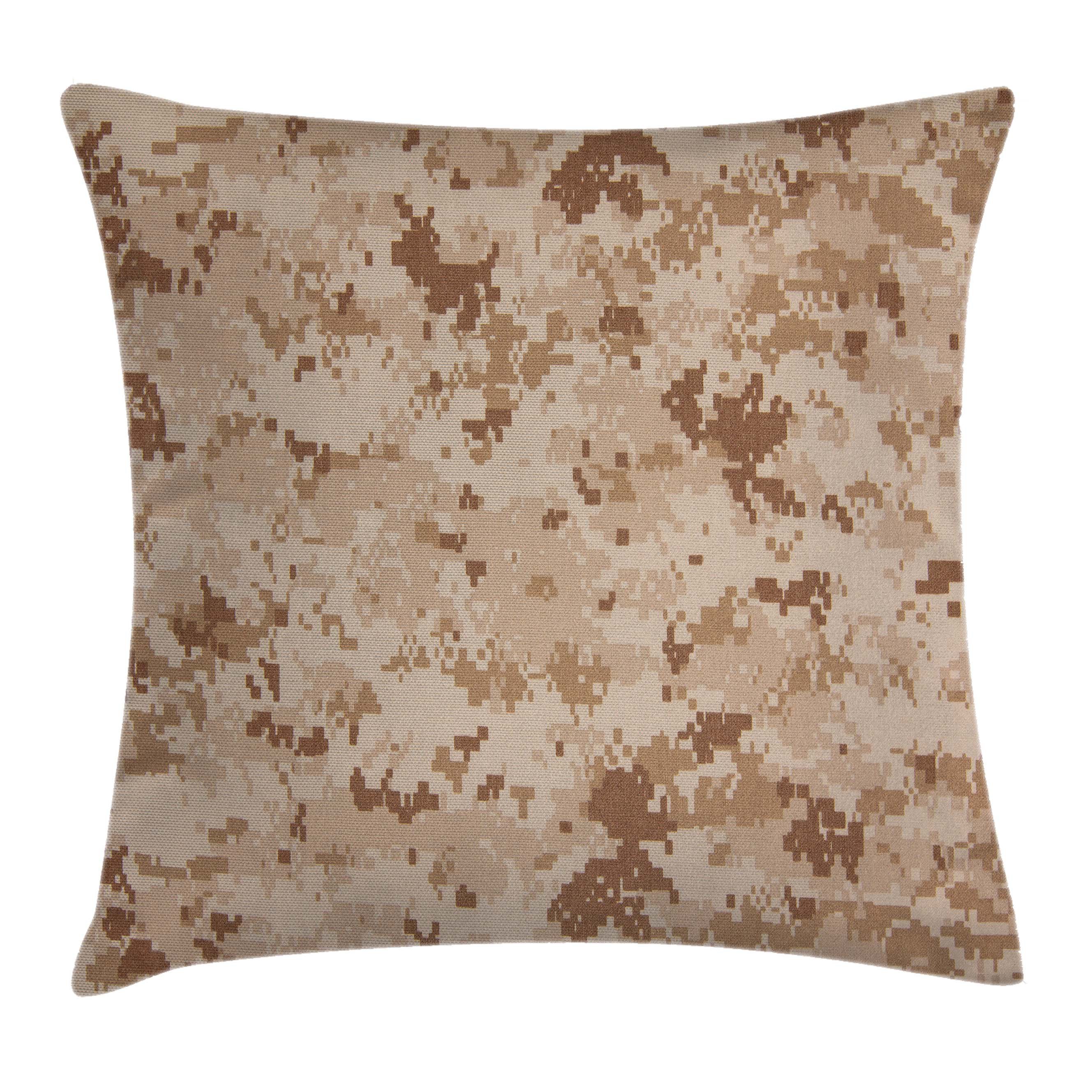 Ambesonne US Military Desert Camo Square Pillow Cover | Wayfair