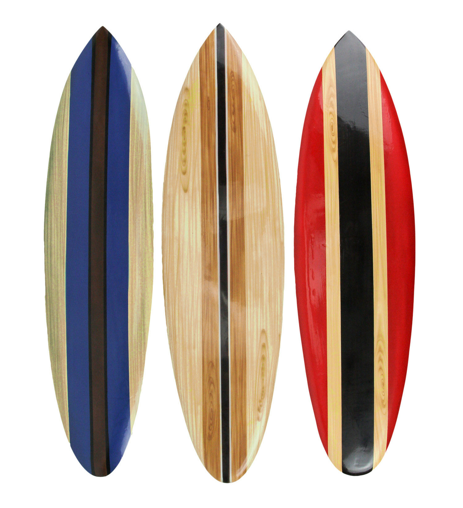 Rosecliff Heights 3 Piece Surfboard Wall Décor Set & Reviews | Wayfair