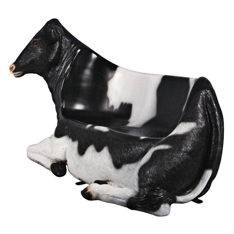 Design Toscano Holstein Cow Bench - Wayfair Canada
