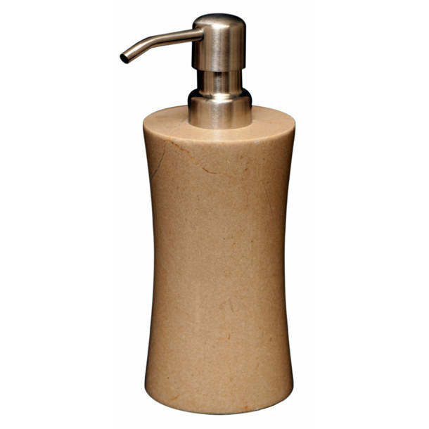 Designs By Marble Crafters Vinca Fossil Stone Soap Dispenser & Reviews ...