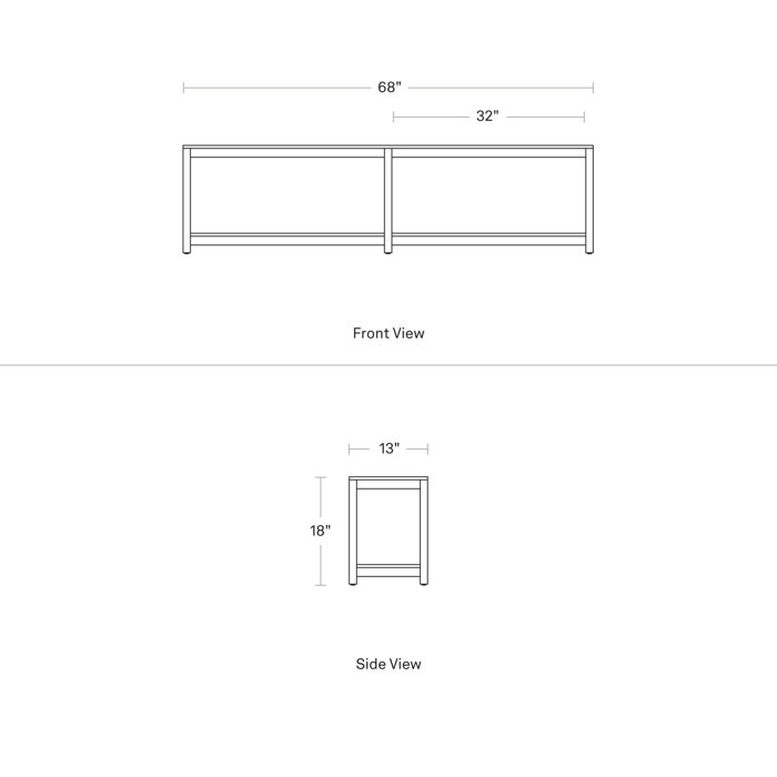 Blu Dot Open Plan Bench | Wayfair