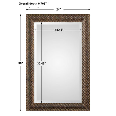 Lark Manor Rectangle Mirror & Reviews | Wayfair