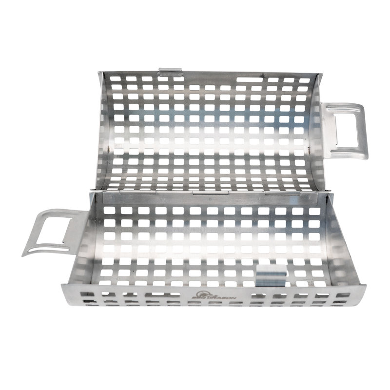 BBQ Dragon Rolling Grill BBQ Basket & Reviews | Wayfair