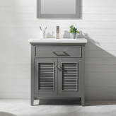 Longshore Tides Cameron 30'' Free-standing Single Bathroom Vanity with ...