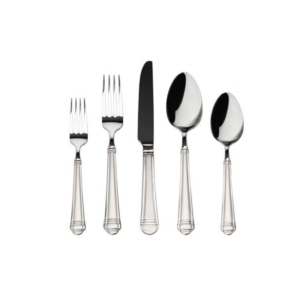 Godinger Silver Art Co Stainless Steel Flatware Set - Service for 4 ...