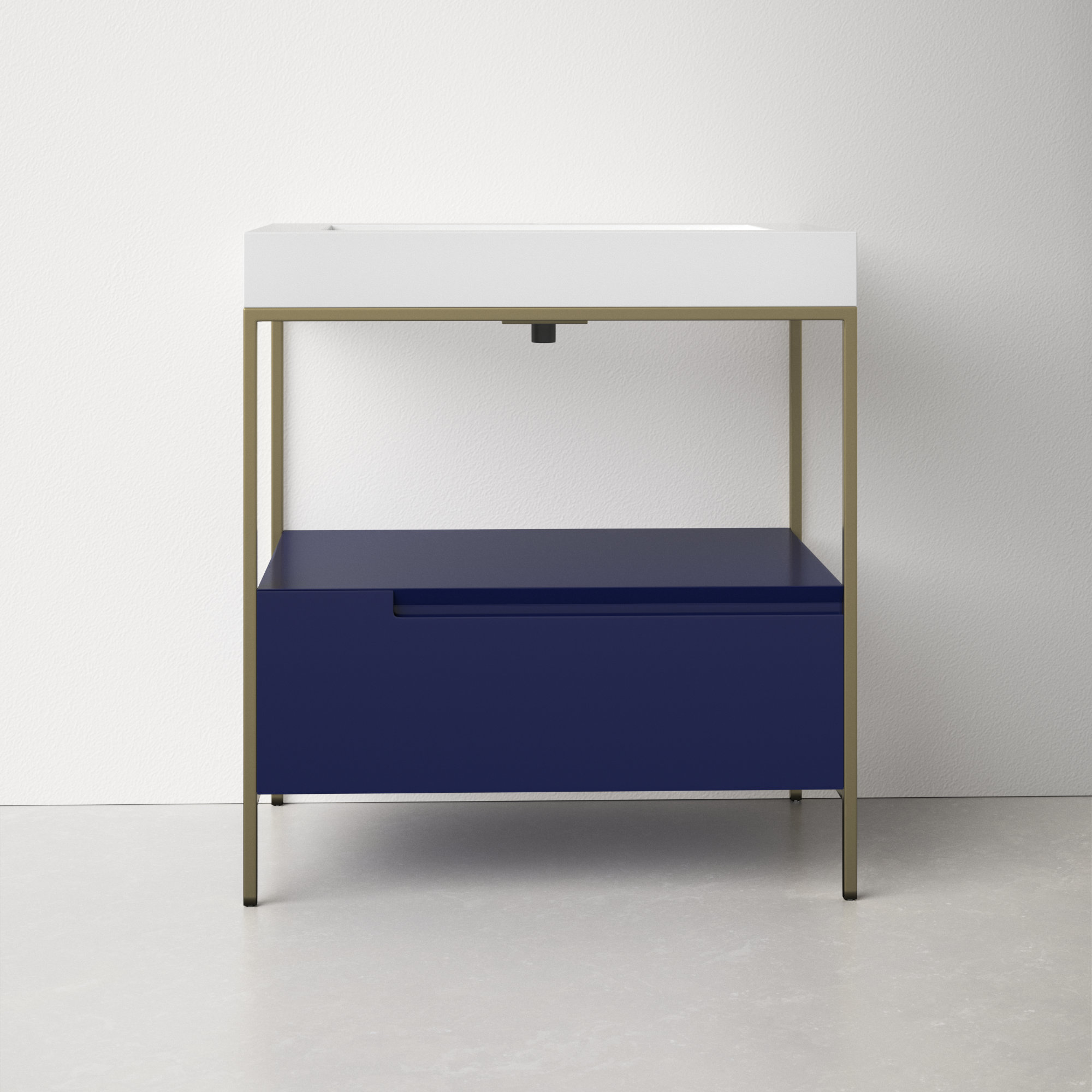 AllModern Armida 29.53'' Free-standing Single Bathroom Vanity with ...