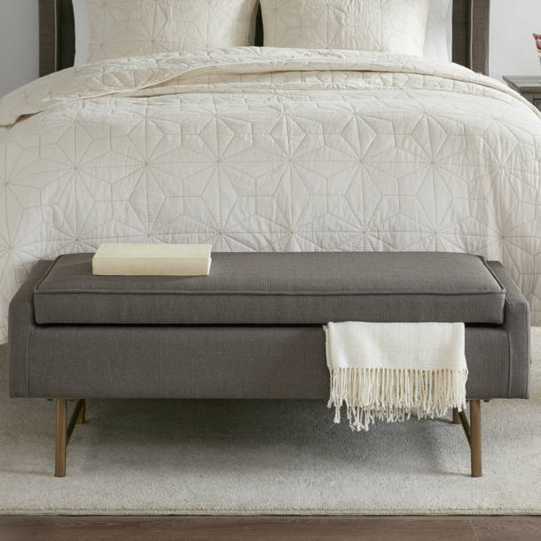 George Oliver Padillo Upholstered Flip Top Storage Bench & Reviews ...