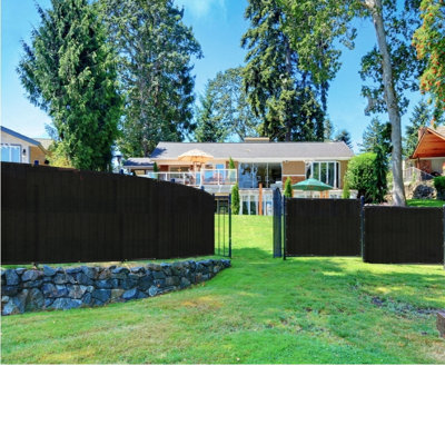 Orion Knitted Composite Privacy Screen & Reviews | Wayfair