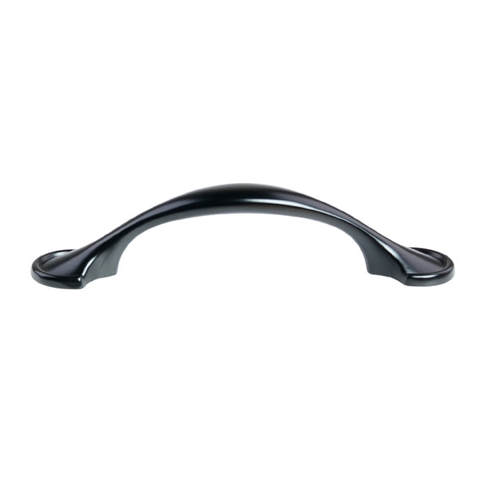 South Main Hardware Traditional Curved Rounded-Foot Handle 3" Center to ...