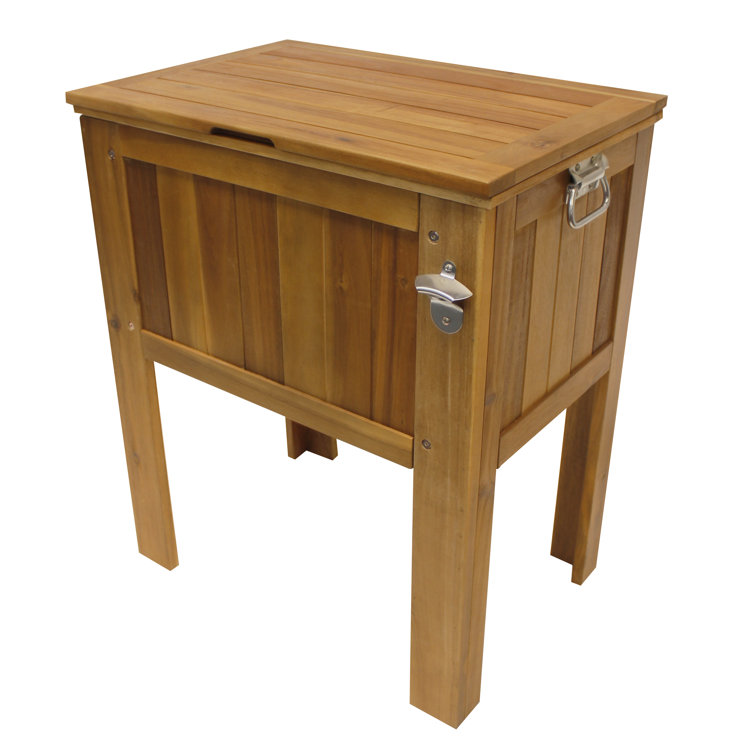 Loon Peak® 56 Qt. Borica Slatted Country Cooler & Reviews | Wayfair