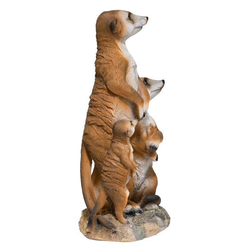 Design Toscano The Meerkat Family Statue & Reviews | Wayfair