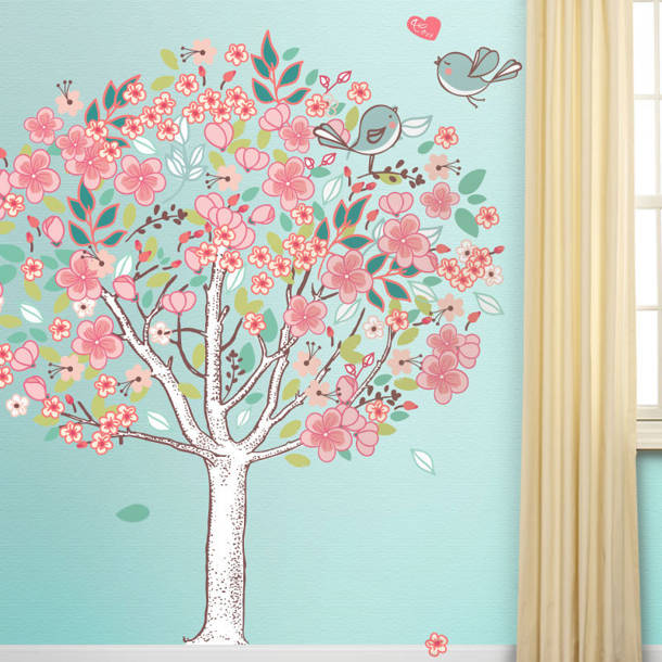 WallPops! Woodland Tree and Friends 69 Piece Wall Decal Set & Reviews ...