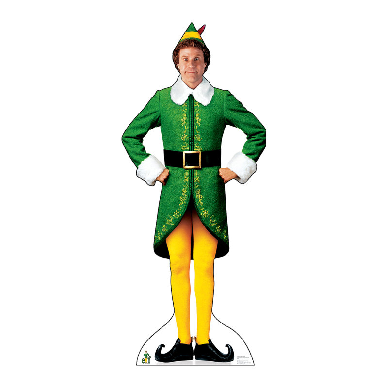 Advanced Graphics Elf - Movie Elf Cardboard Stand-Up & Reviews | Wayfair
