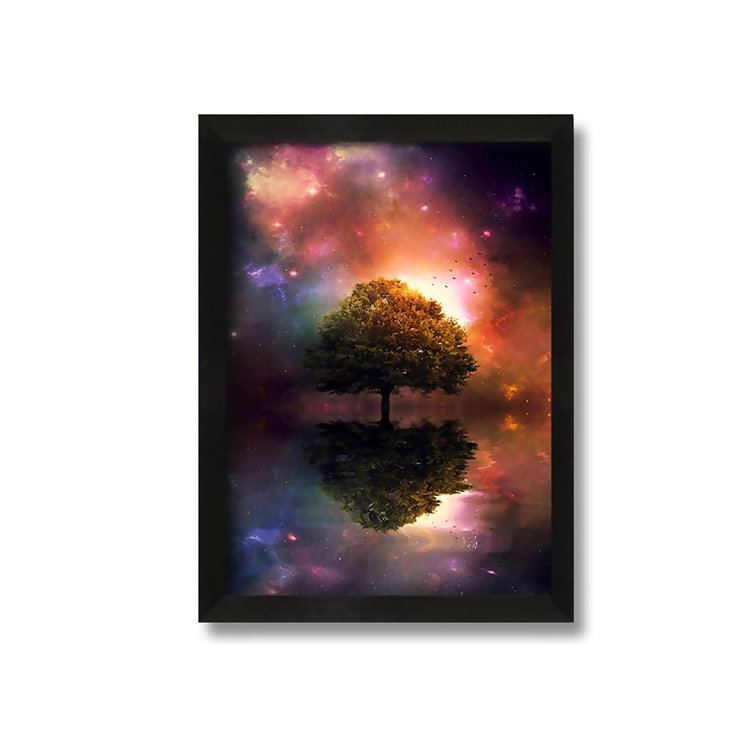 Brayden Studio Universal Tree Of Life - Picture Frame Photograph on ...