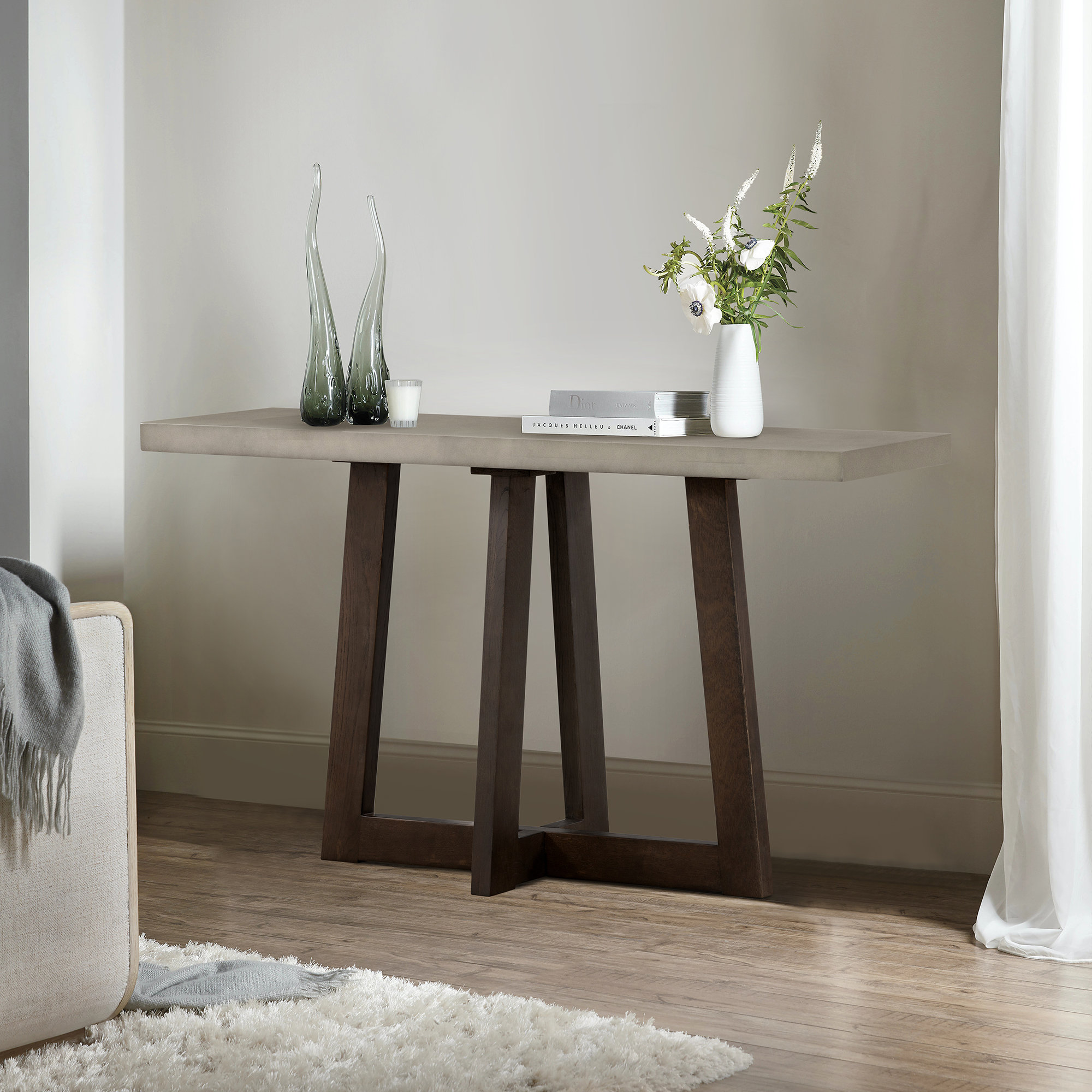 Latitude Run® Elodie 55'' Console Table | Wayfair