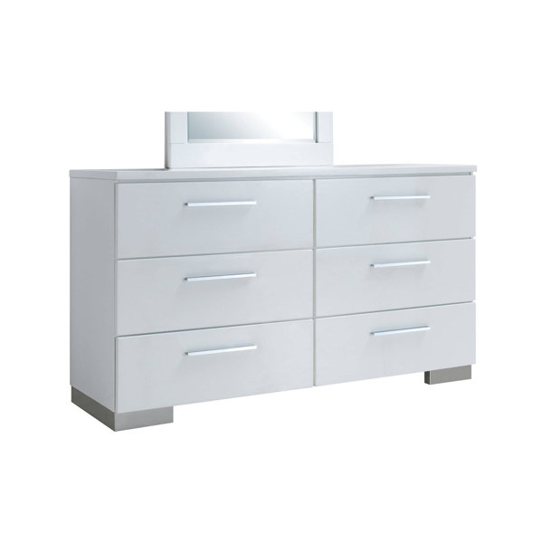 Orren Ellis Emaje Upholstered Platform 6 Piece Bedroom Set & Reviews ...