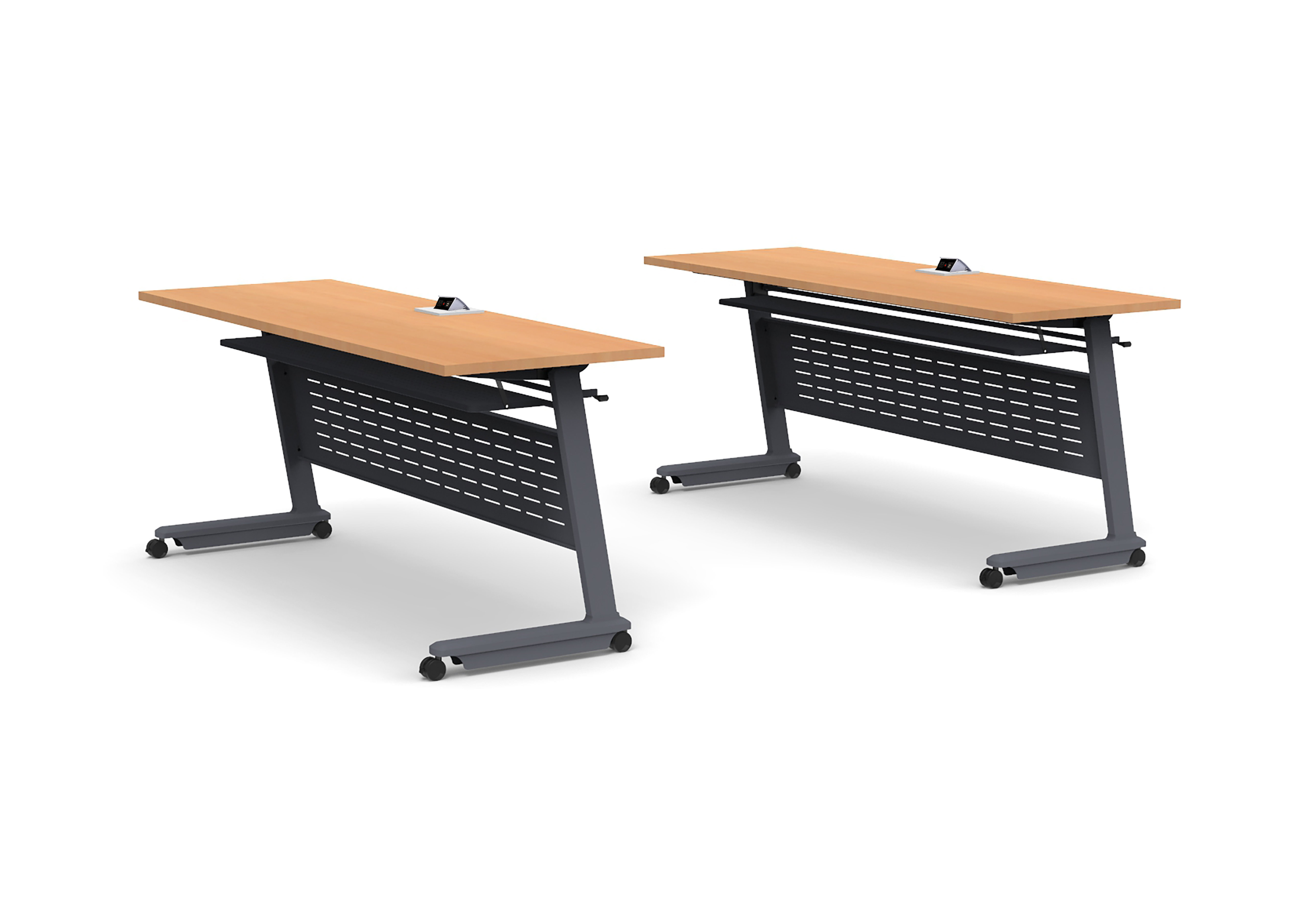 TeamWORK Tables 4 Person Training Meeting Seminar Tables Set | Wayfair