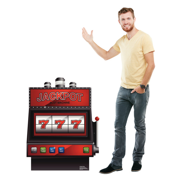 Advanced Graphics Vegas Slot Machine Cardboard Standup | Wayfair