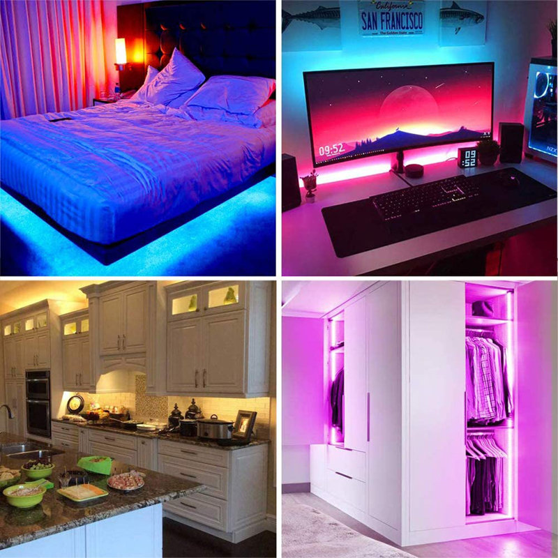 AVVANES 300-Light LED 394" Under Cabinet Strip Light & Reviews | Wayfair