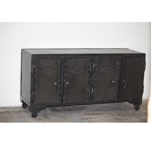 Williston Forge Camarena Vault Metal Modern Sideboard/Buffet | Wayfair
