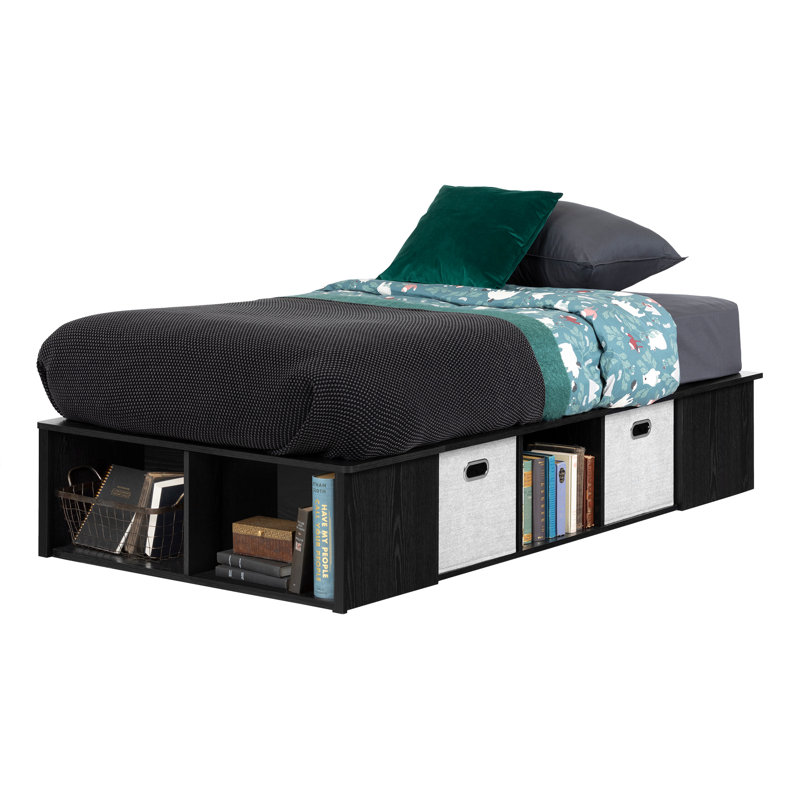 South Shore Flexible Storage Platform Bed & Reviews | Wayfair