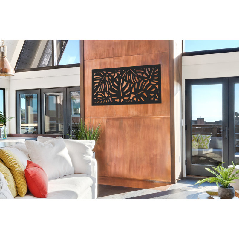 DESIGN-VU Tropics Decorative Privacy Panel | Wayfair