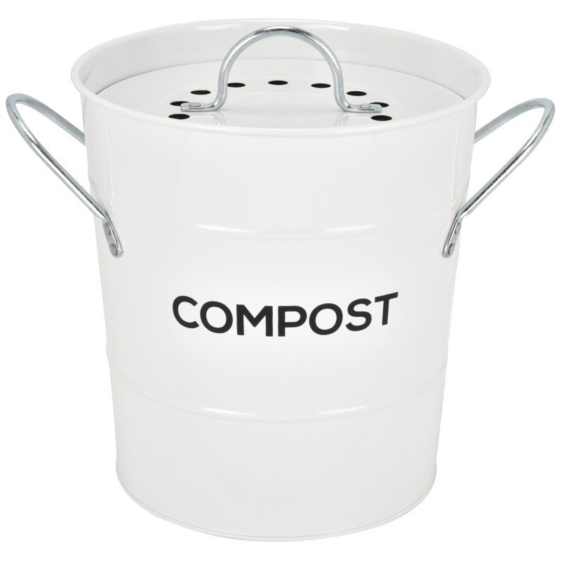 Spigo Steel 1 Gal. Kitchen Composter & Reviews | Wayfair
