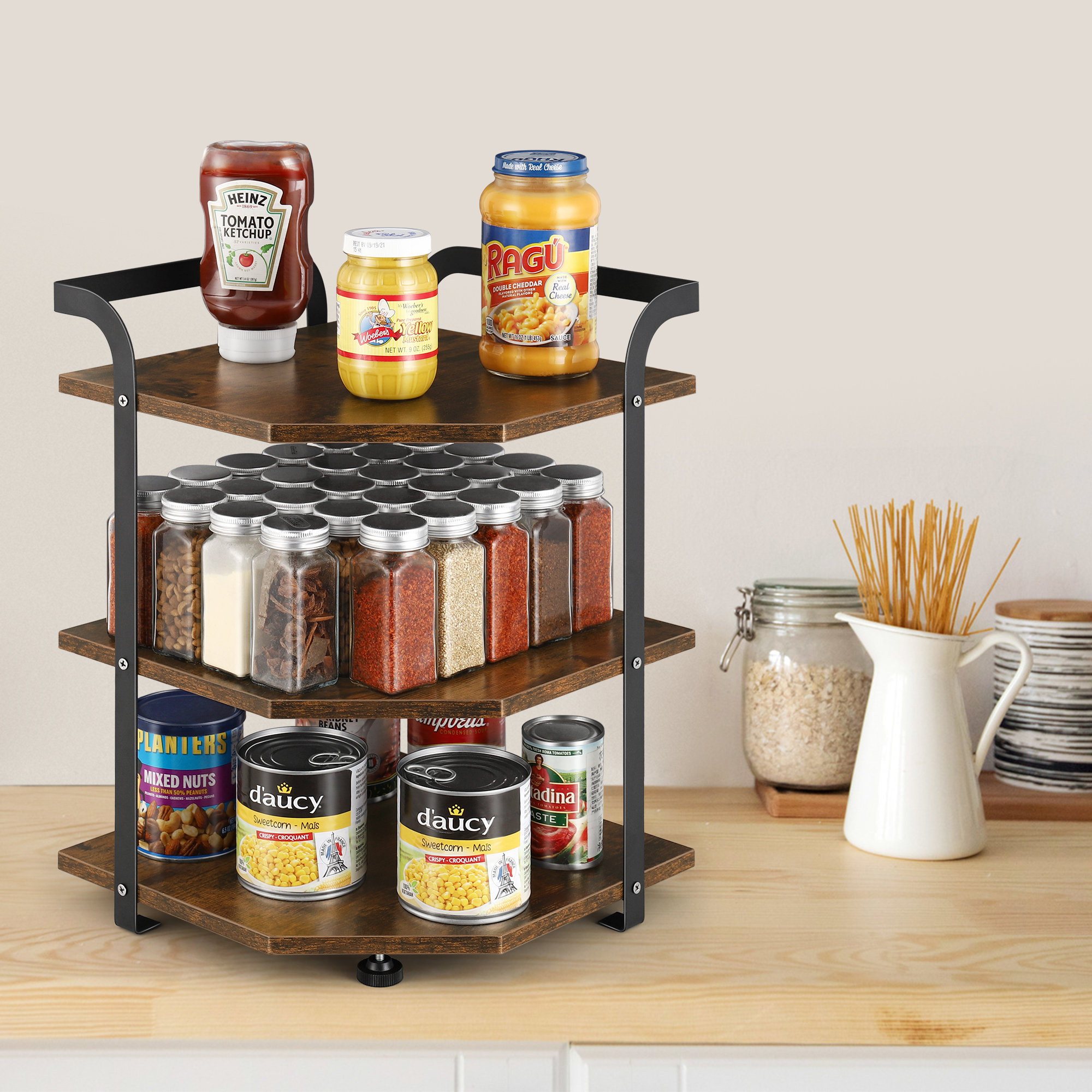 17 Stories 3 Tier Shelving Rack & Reviews | Wayfair