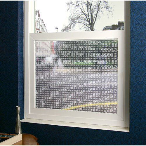 Stick Pretty Bits and Bytes Sheer Window Film | Wayfair