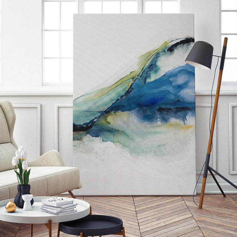 Orren Ellis Abstract Terrain IV On Canvas by Sisa Jasper Painting | Wayfair