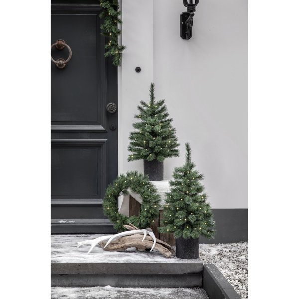 Kaemingk Mini Tree Garland Wreath | Wayfair.co.uk