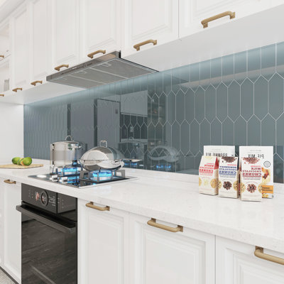 Giorbello 3"x9" Glass Picket Subway Wall Tile | Wayfair