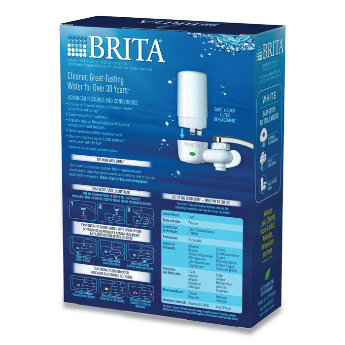 Brita Faucet Filtration System Filter Change Indicator & Reviews | Wayfair