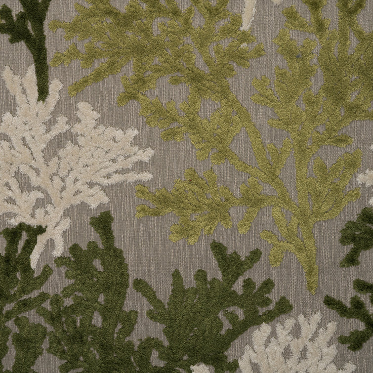 Top Fabric Barbados-Reef Cut Velvet Fabric & Reviews | Wayfair