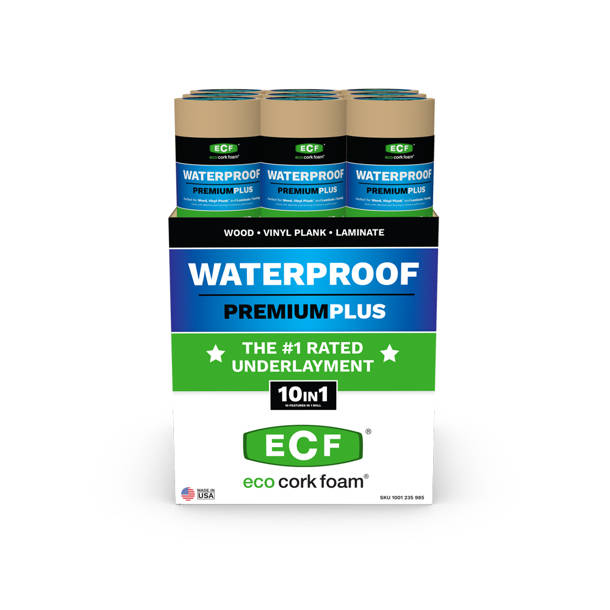 Eco Cork Foam Cork Underlayment Roll (75 sq.ft./roll) | Wayfair