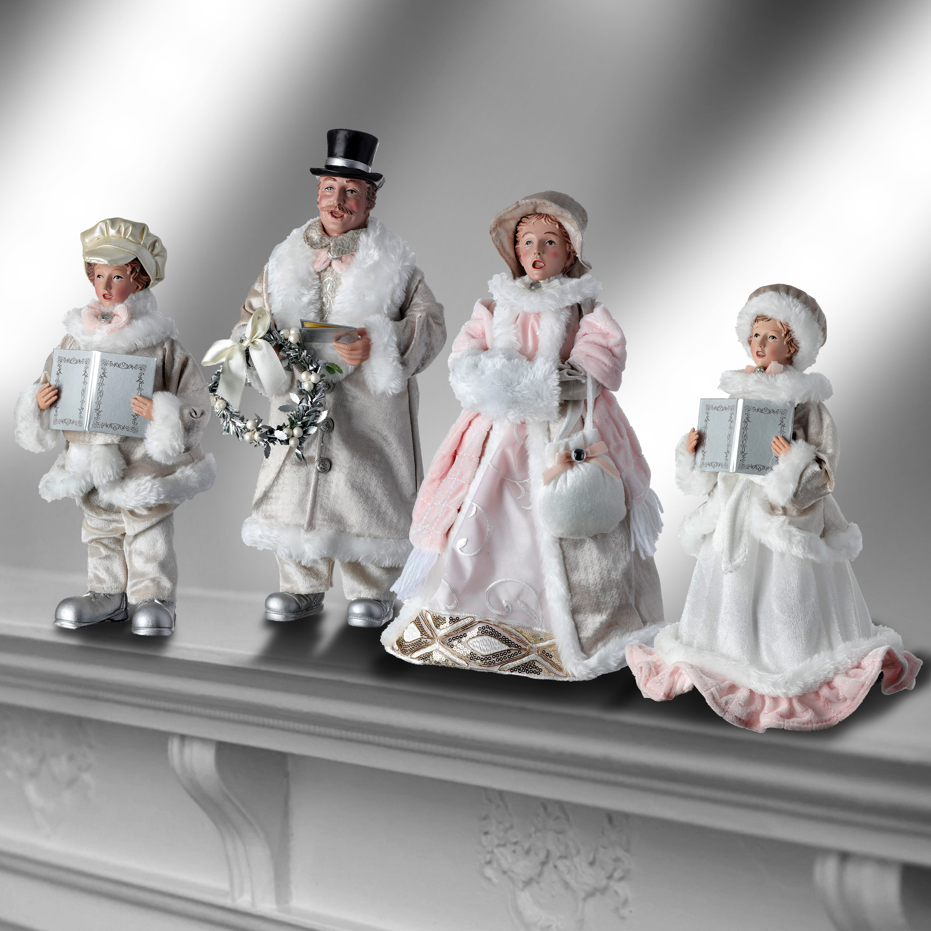Regency International 4 Piece Caroler Family Set & Reviews | Wayfair