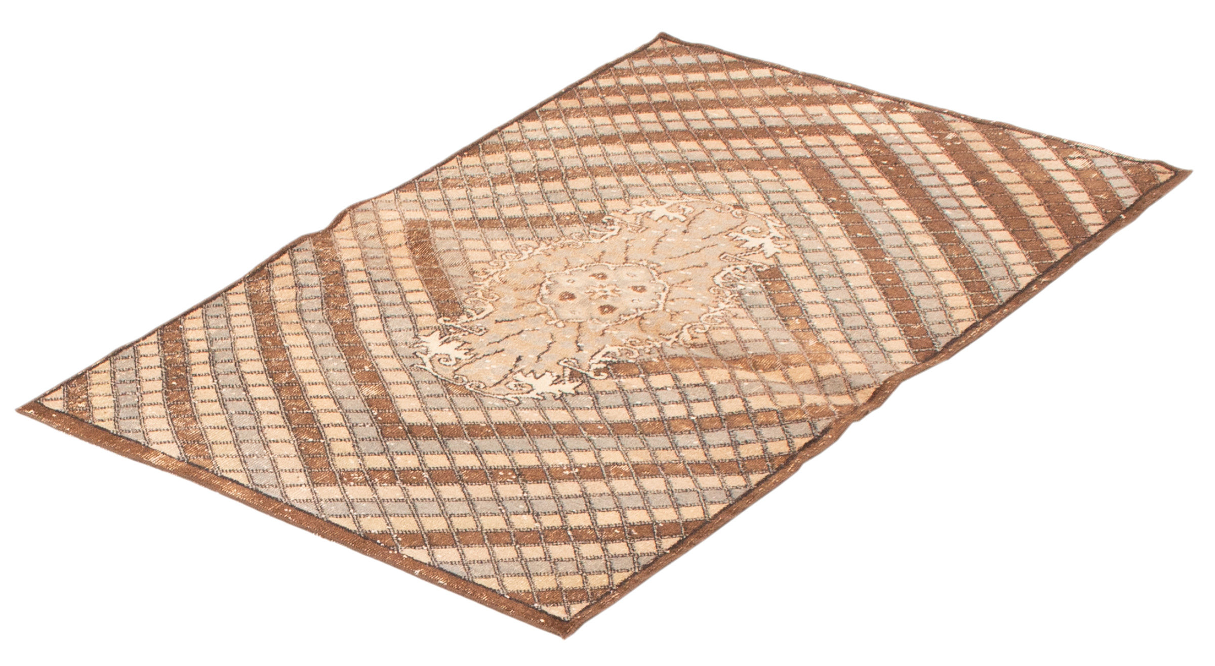 Isabelline One-of-a-Kind Kiran Hand-Knotted 2000S 3'10" X 5'9" Wool ...