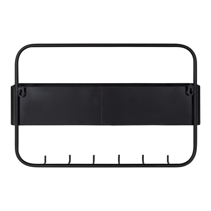 AllModern Metal Wall Mail Organizer with Key Hooks & Reviews | Wayfair