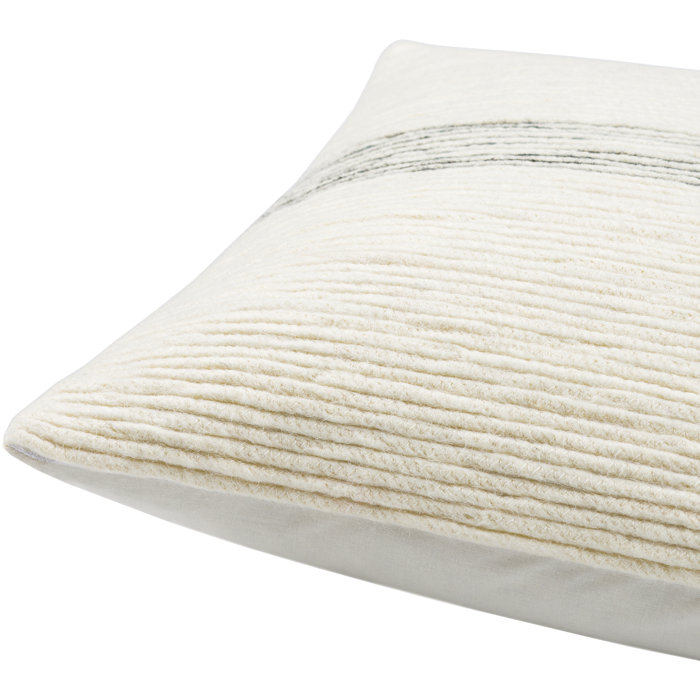 Joss & Main Cason Embroidered Wool Throw Pillow & Reviews | Wayfair