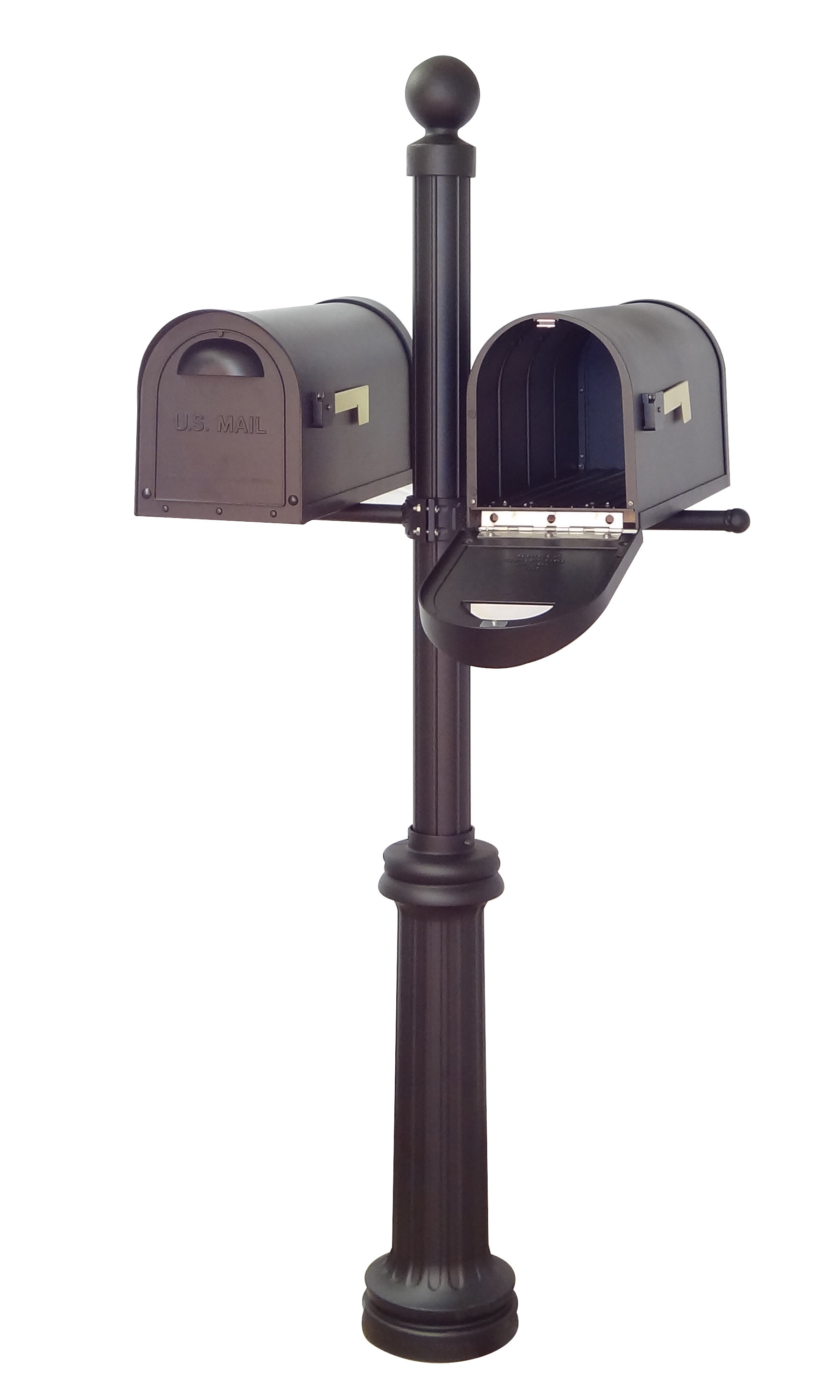 Special Lite Products Classic Curbside Mailboxes with Fresno Double ...