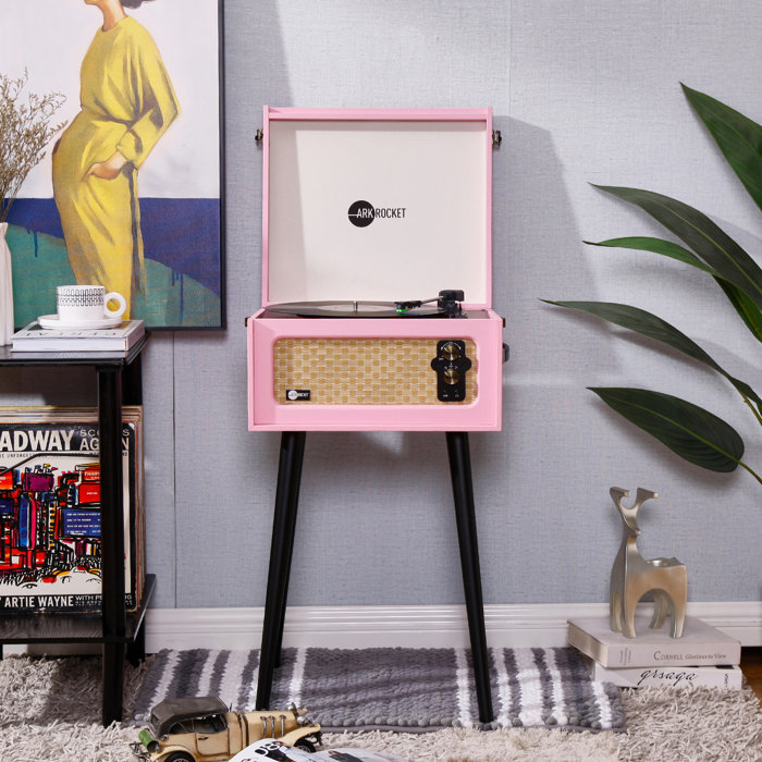 Arkrocket Audio Arkrocket Discovery Bluetooth Record Player Stand with ...