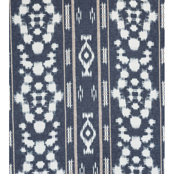 Eastern Accents Saya Soweto Navy Fabric | Perigold