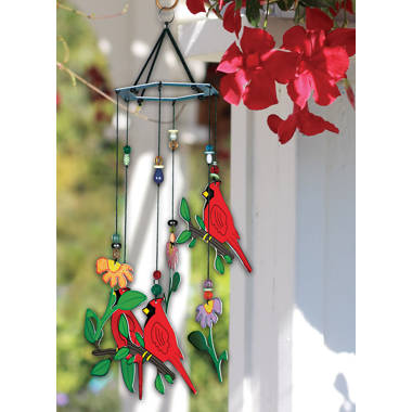 Spoontiques Cardinal Wind Chime | Wayfair