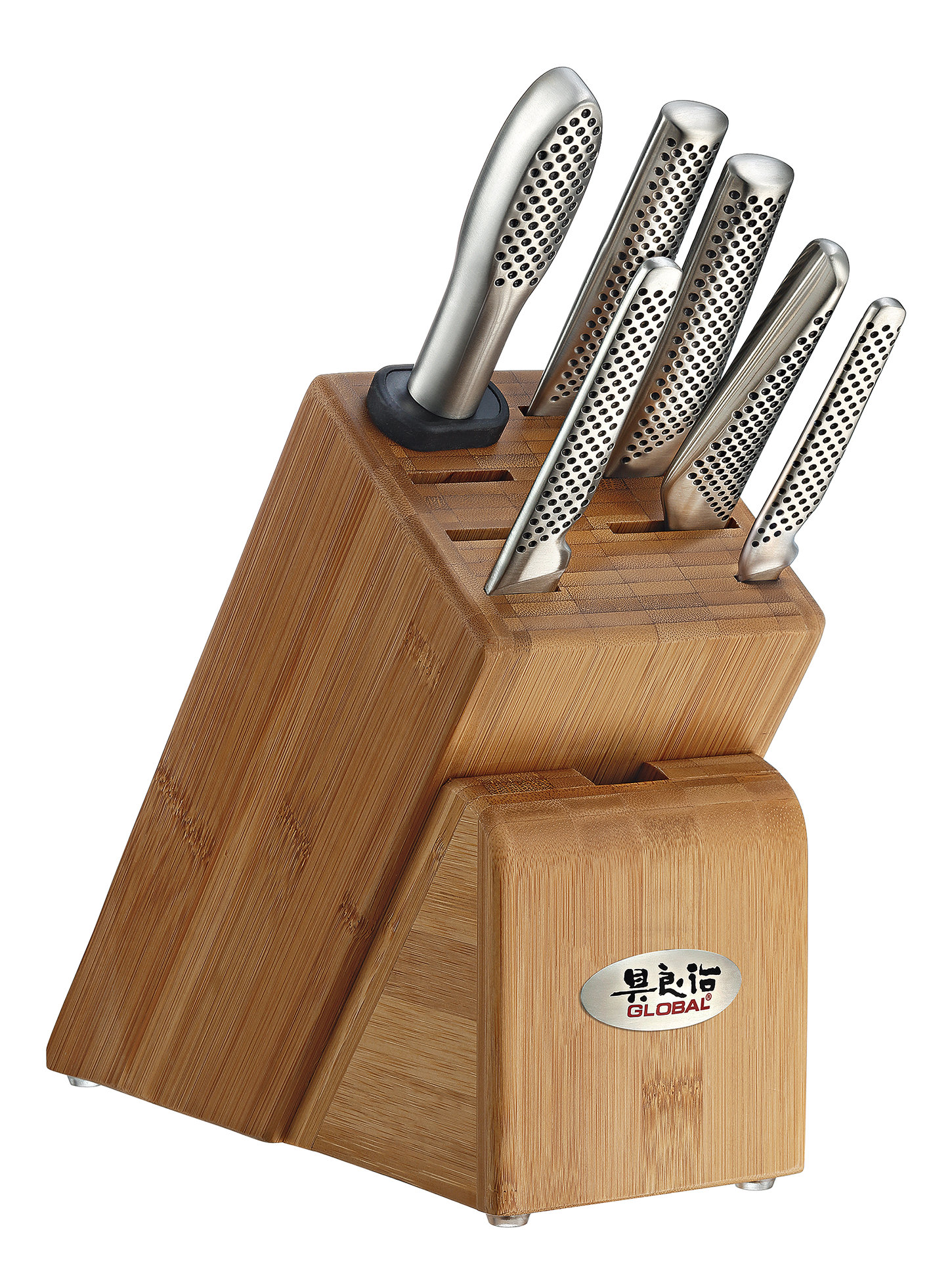 Global Knives Classic Takashi 7 Piece Knife Block Set | Wayfair