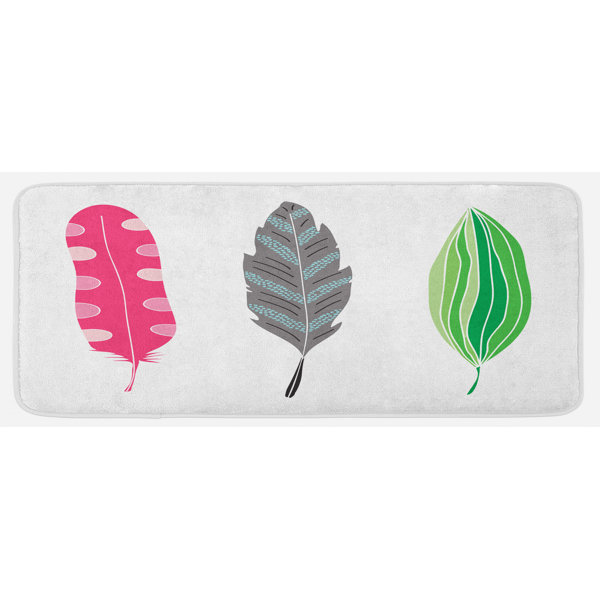 Bless international Feather Kitchen Mat | Wayfair